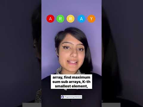 What is an array data structure? #shorts #youtubeshorts #youtube #coding