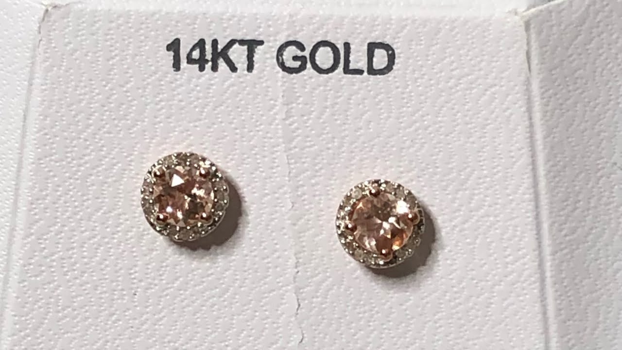 UNBOXING | Rosegold Morganite Diamond Studs | NORDSTROM
