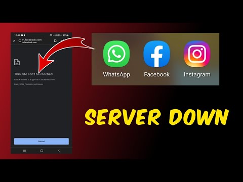 Facebook Instagram WhatsApp Server Down | Sadik Choudhury 24