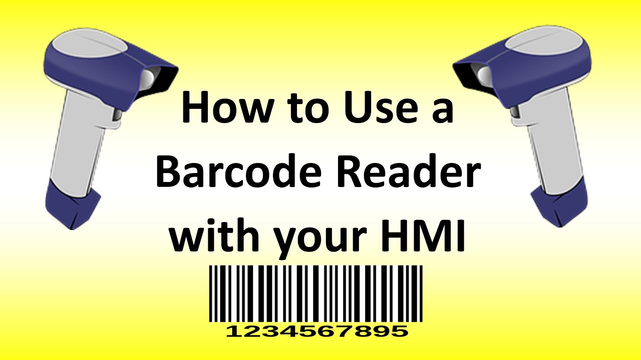 How to use a Barcode Reader with your Weintek HMI - Weintek USA, Chapter 20