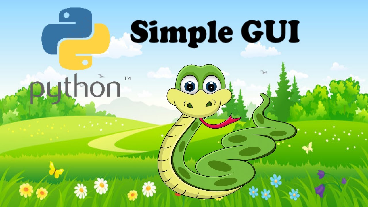How to make a simple GUI using PySimpleGui - Python Tutorial