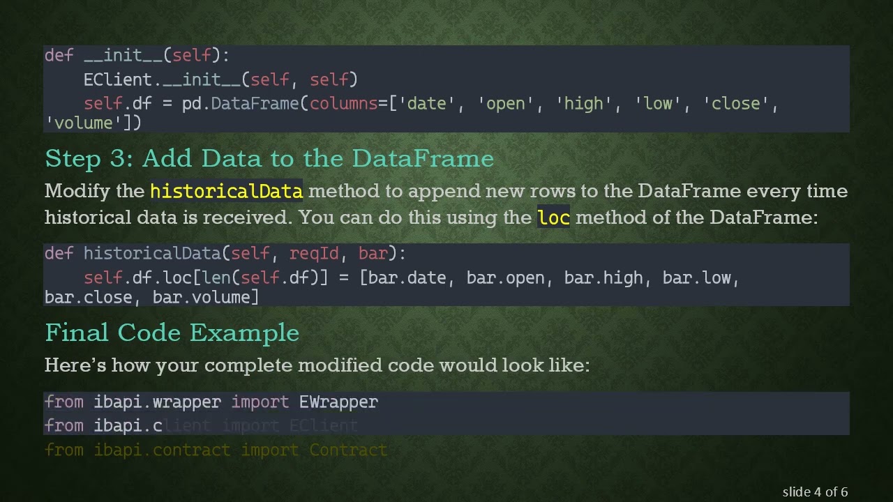 Storing API Data into a DataFrame with Python