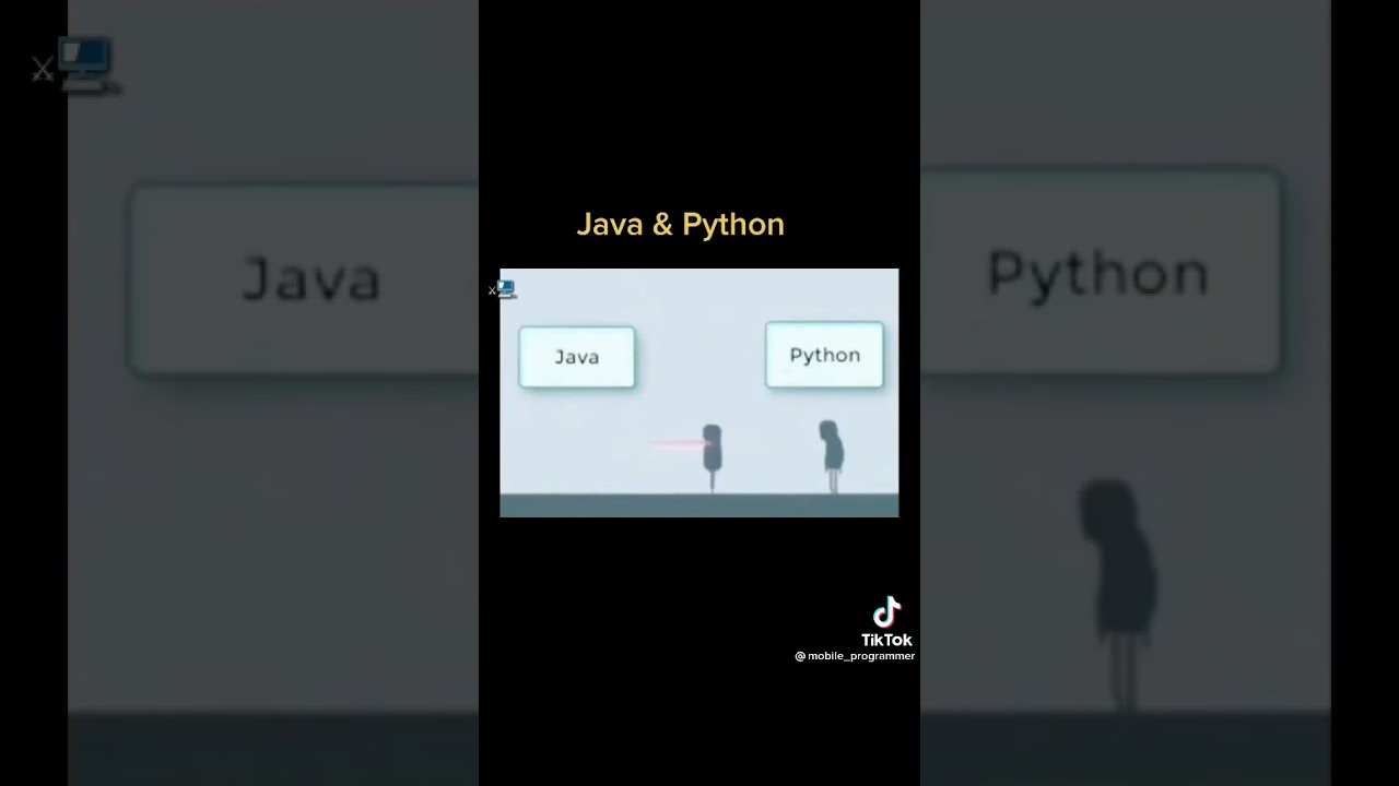 Java & Python #python #programming #coding #short