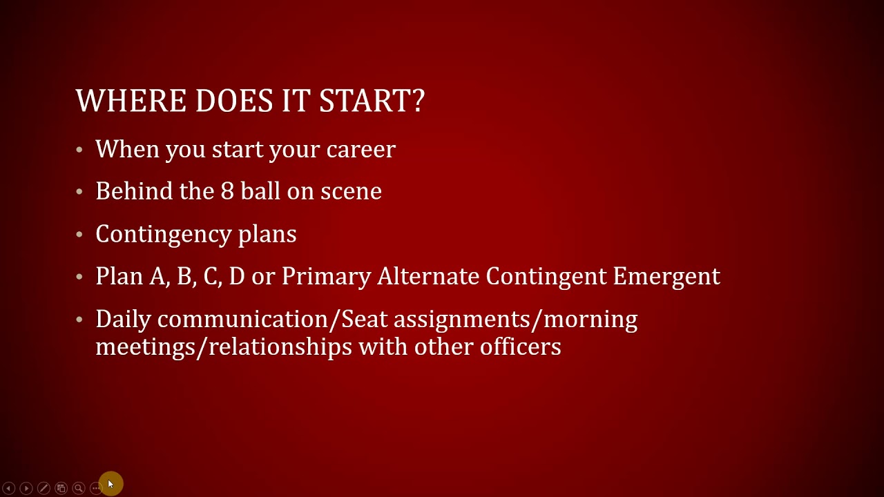 Incident Action Plan 1