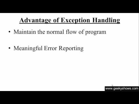 Learn 177 Advantage of Exception Handling in Java Programming Hindi - Mind Luster