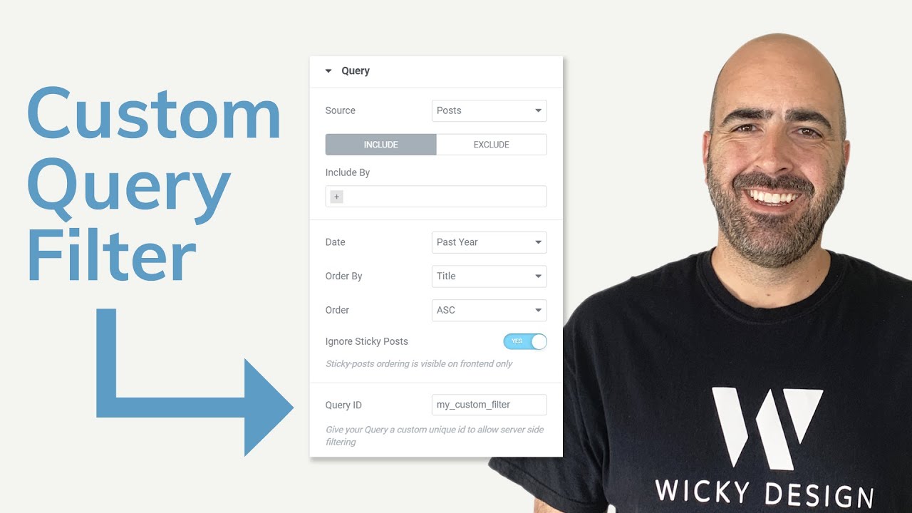 Custom Query Filter [Elementor Pro Tutorial]
