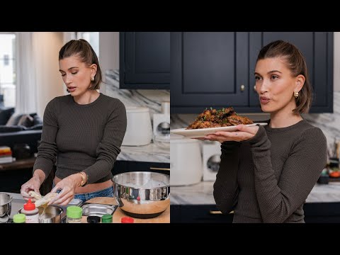 Hailey Bieber Launches Cooking Series “What’s In My Kitchen?”