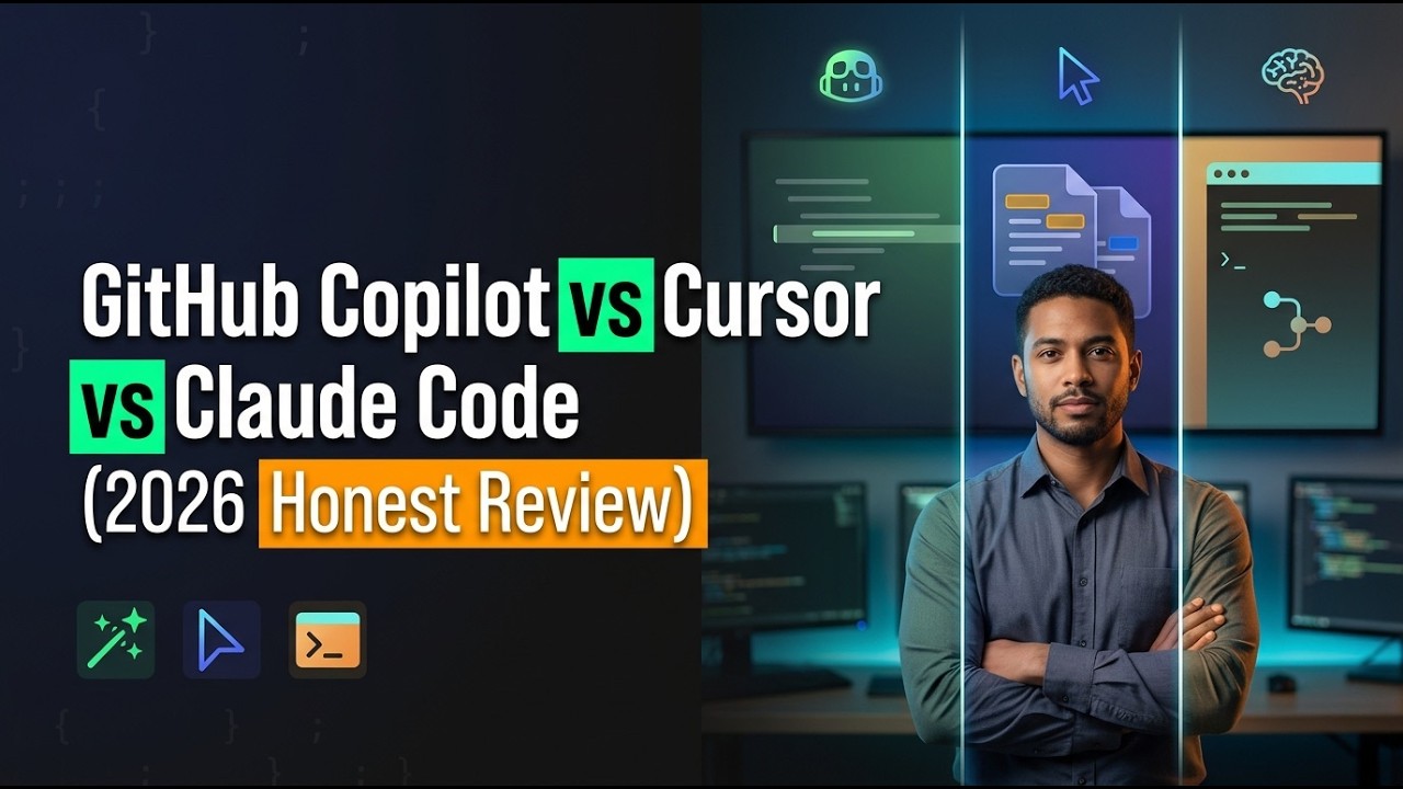 GitHub Copilot vs Cursor vs Claude Code (2026): Best AI Coding Assistant?