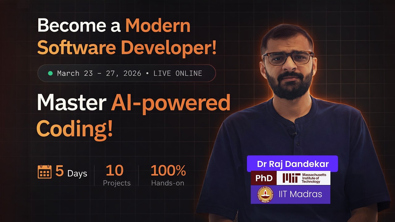 Launch of the Modern Software Developer Workshop | The coding world will never be the same again.