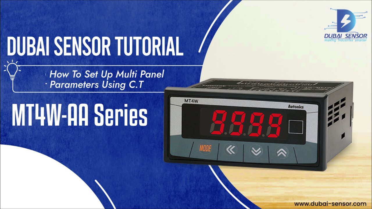 Learn How to Set up Multi Panel Meter Parameters using C.T