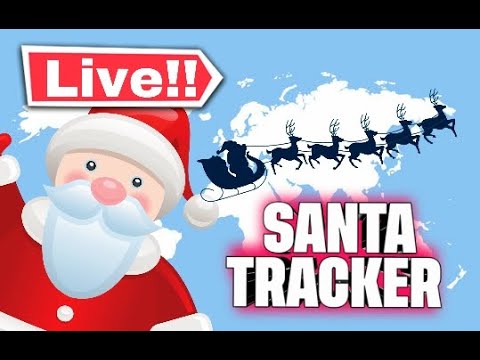 (LIVE) NORAD SANTA TRACKER 2022 - WHERE IS SANTA NOW??