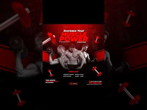 gym posters designs.#graphicdesign #graphics #posterdesign #gym #fitness
