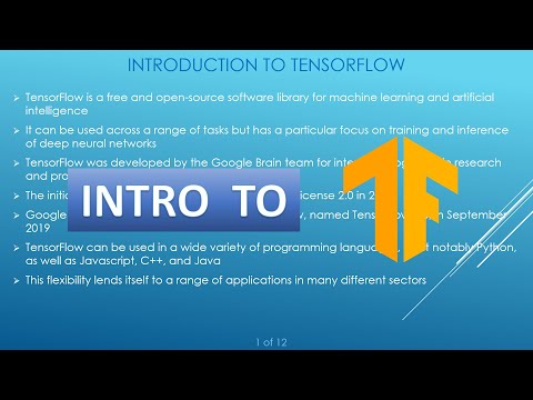 Introduction to TensorFlow | What is TensorFlow? | Features | Why TensorFlow | Pros and cons