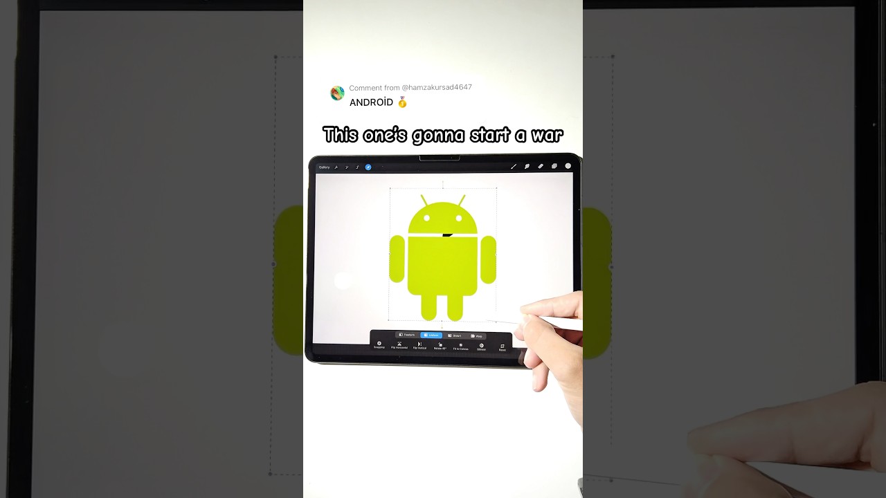 what phone do you have? ￼🤔 #android #apple #logoanimation￼