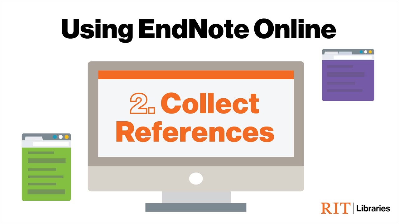 Using EndNote: Collect References