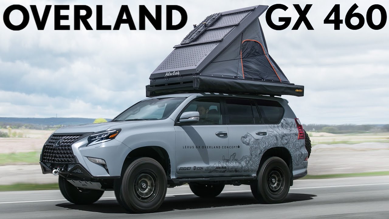 Lexus GX 460 Overland Concept Is a Luxury Off-Road-Ready RV - autoevolution