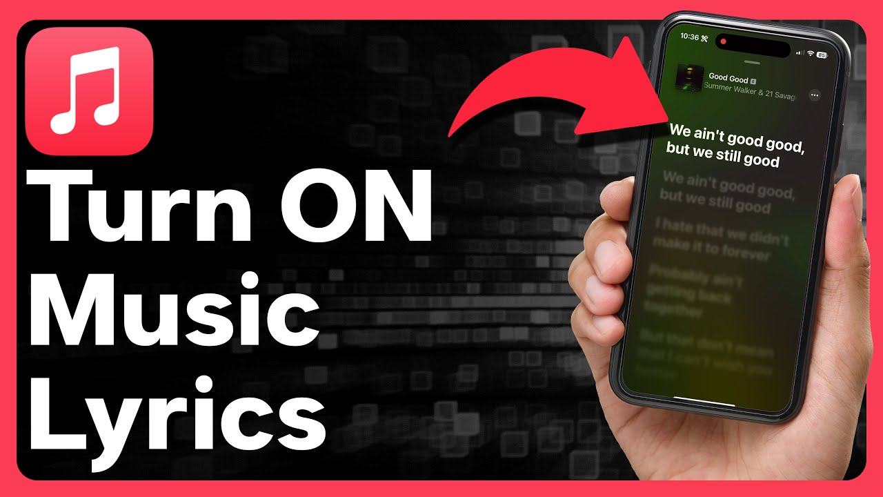 How To Turn On Lyrics In Apple Music