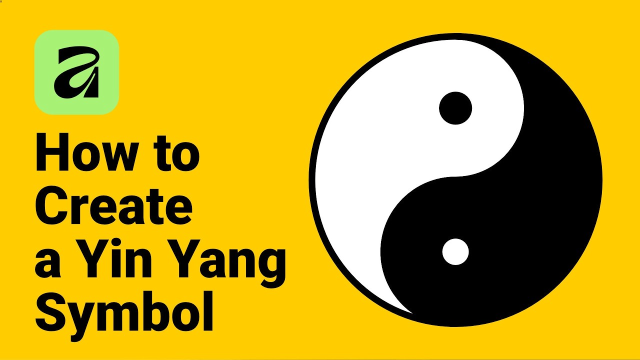 How to Create a Yin Yang Symbol in Affinity