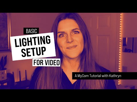 Basic Lighting Setup for Video