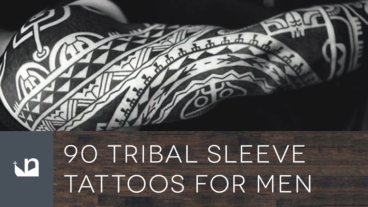 90 Tribal Sleeve Tattoos For Men