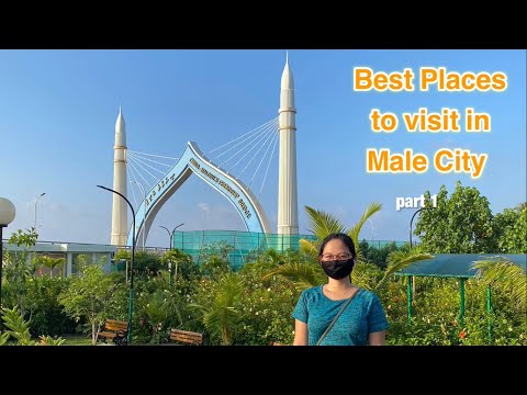 Best Places to Visit in Male City PART 1 | Sinamale' Bridge & Lonuziyaaaraiy Park
