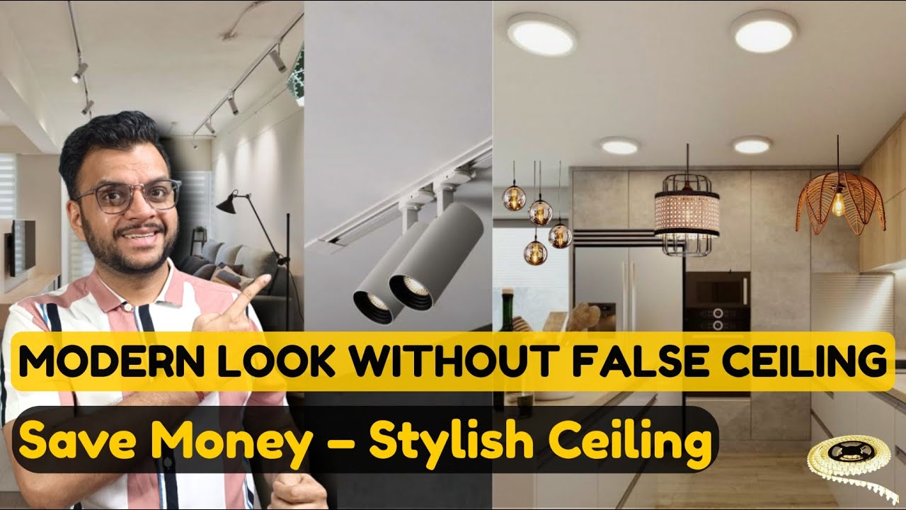 LIGHTS  Without False Ceiling 💡 ceiling light without false ceiling !