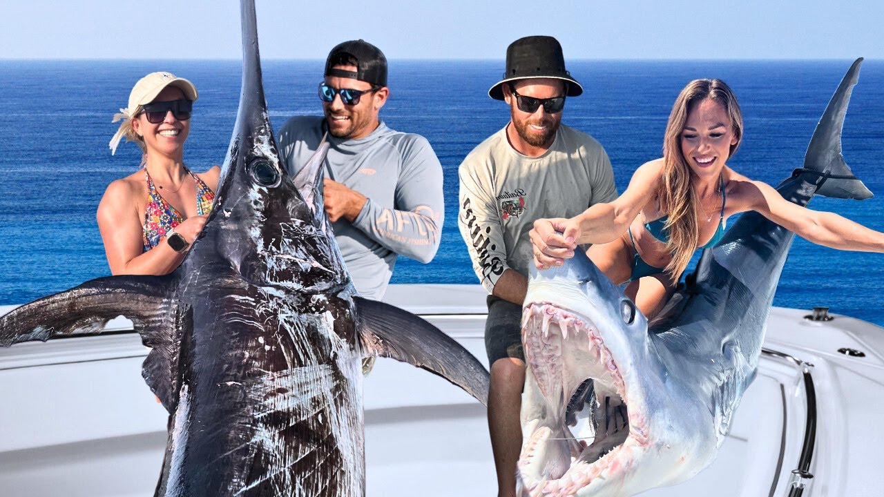 Fishing for MONSTER Swordfish, Mako Shark & GIANT Marlin