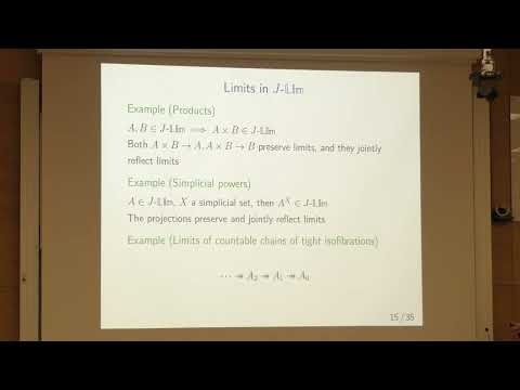 CT2024, Joanna Ko: Limits in Enhanced Simplical Categories