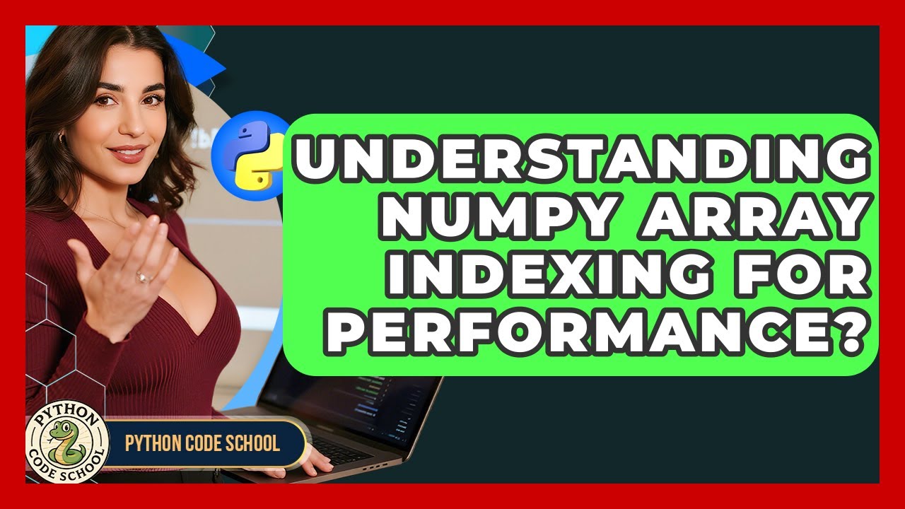 Understanding NumPy Array Indexing For Performance? - Python Code School