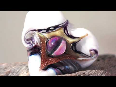 Firewalkers and Dragon Eye Beads Glass art and Music Jenelle Aubade Daniel Caracas