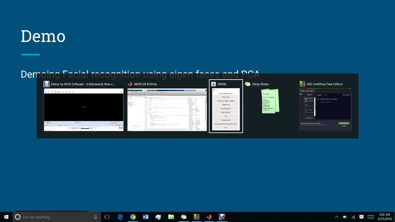 EEL 6825 - Facial recognition using eigen faces