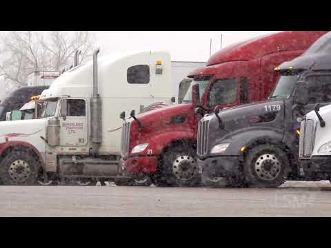 03-13-2020 Rapid City, SD - Heavy Snowfall Drone Grocery Getters
