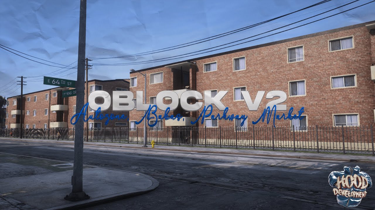 [FIVEM MAP] OBLOCK CHICAGO V2 + INTERIORS