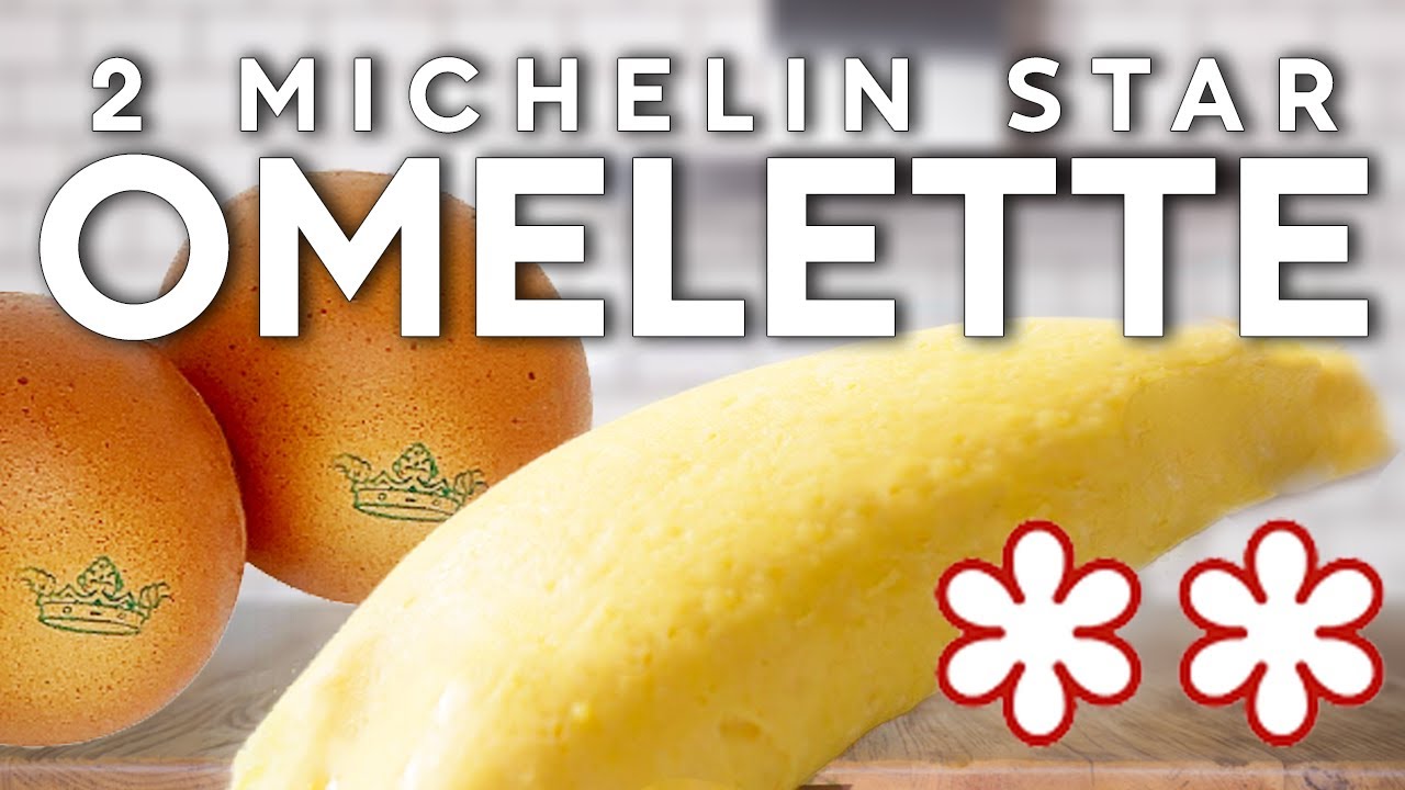 The Secret of the Perfect Folded Omelette Two Michelin Star Method | Easy | Fluffy|