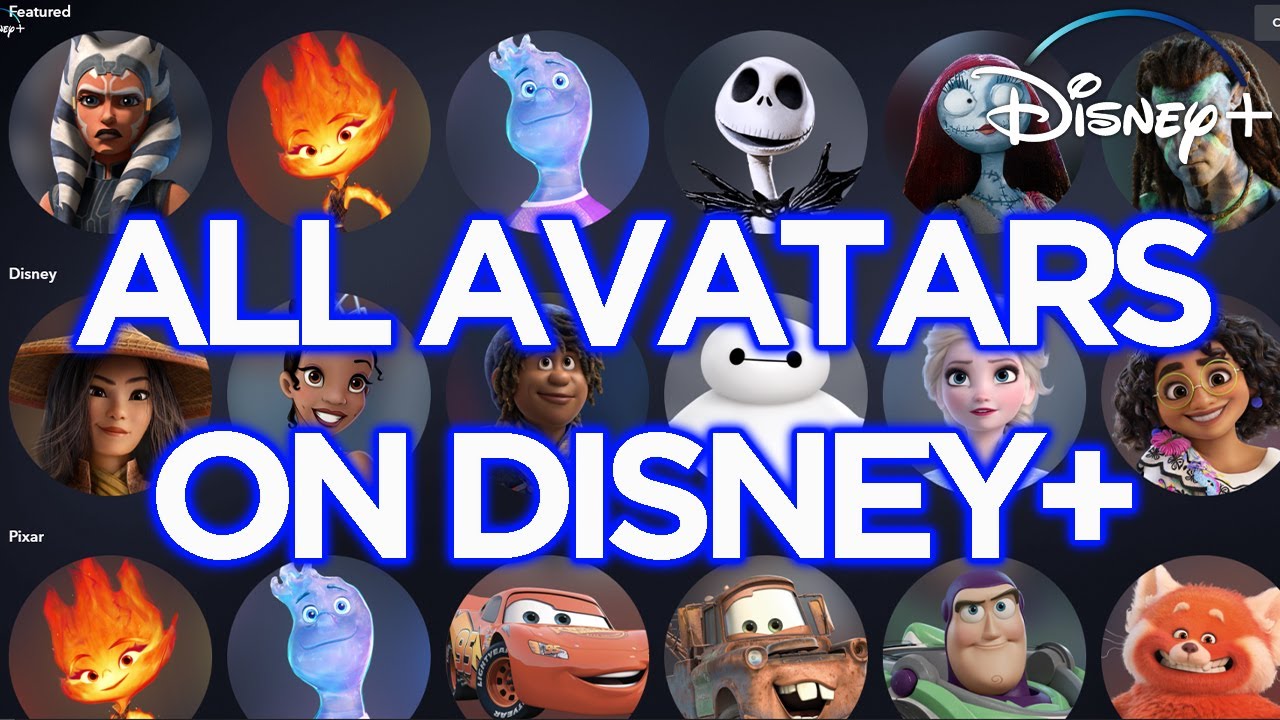 Disney+ Avatars │ Every profile icons on Disney Plus