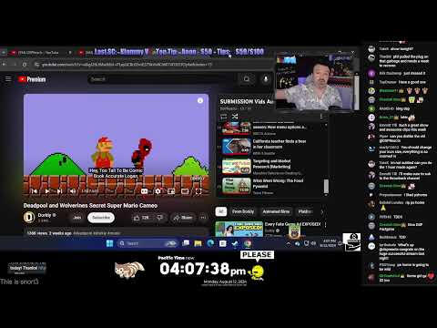 Aug 12 Major Stream - OBS Safe Mode