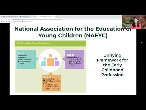 Updating the Early Childhood Workforce Registry