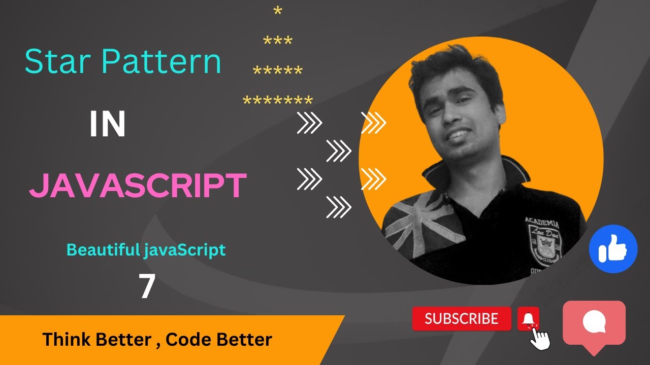 Star Pattern in JavaScript 2 || Beautiful javaScript || JavaScript Interview Q&A