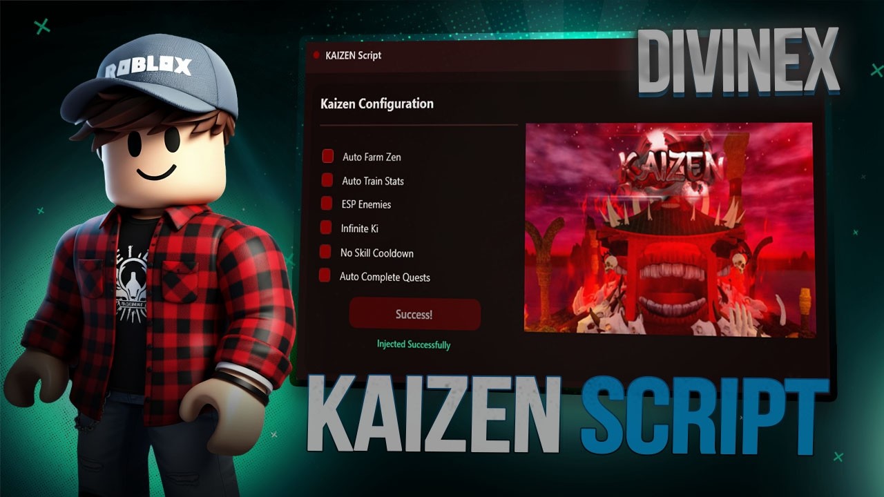 NO KEY | KAIZEN SCRIPT - FARM BOSS| DUPE ITENS | FARM CHEST LEGENDARY & MORE (MOBILE/PC) 2026