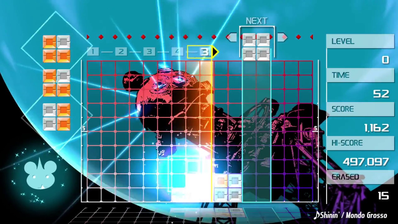 Combo Tutorial for LUMINES (REMASTERED)