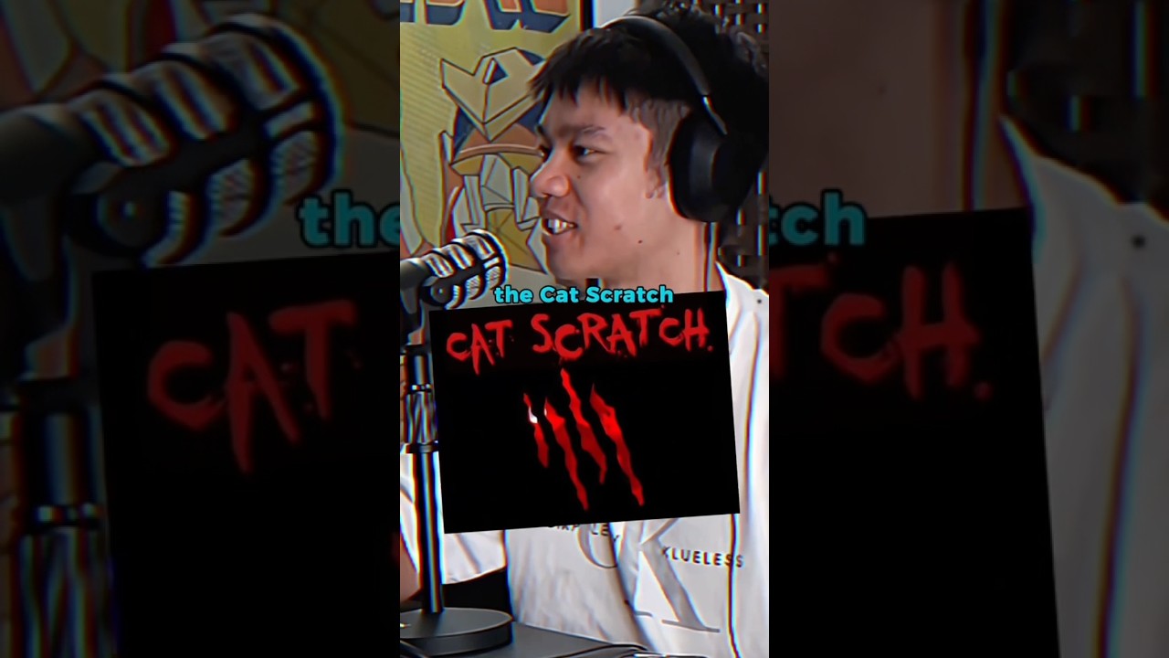 Scary game went viral on TikTok Cat Scratch game 😱 #jumpersjump #podcast #mystery #scary #ghost