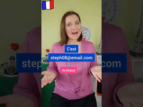 Giving Email Address in French _ How to Give your Email Address in French