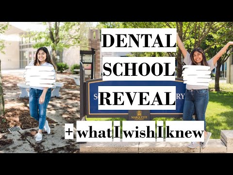 DENTAL SCHOOL REVEAL + What I Wish I Knew BEFORE Applying to Dental School