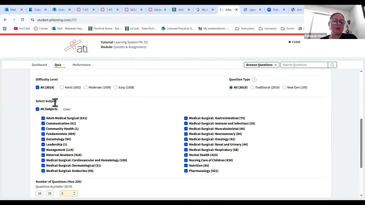 How to create Dynamic Quizzes in ATI