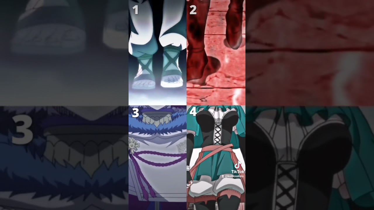 Black Clover Captains' Walks (Which one is your favorite?)