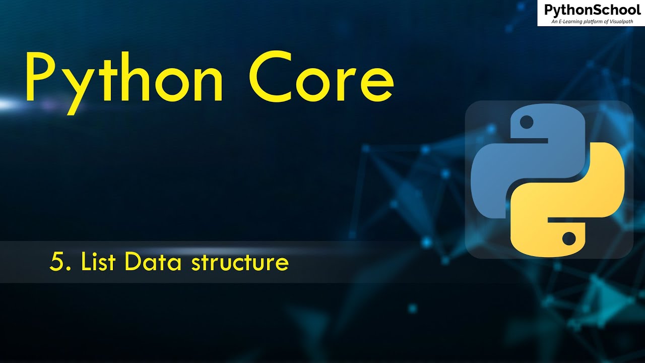 List Data Structures in Python | Python Tutorial | Python Training