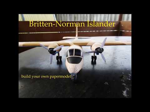 Britten Norman Islander - Modellbauseite
