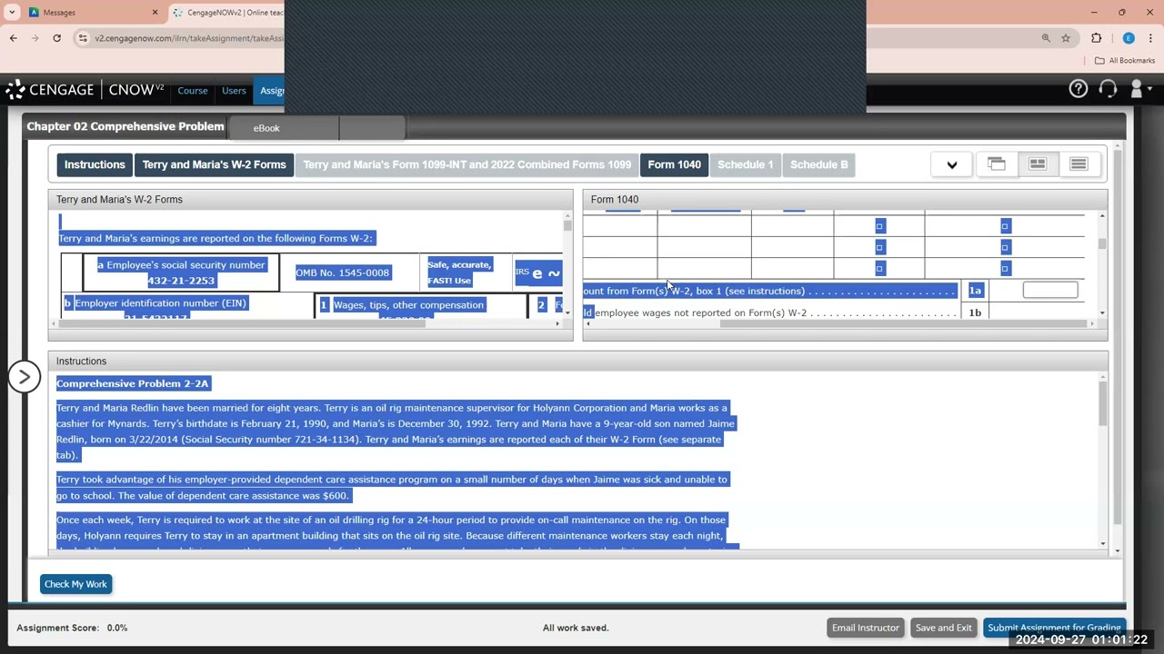 Chapter 2 Comprehensive Problem Lecture