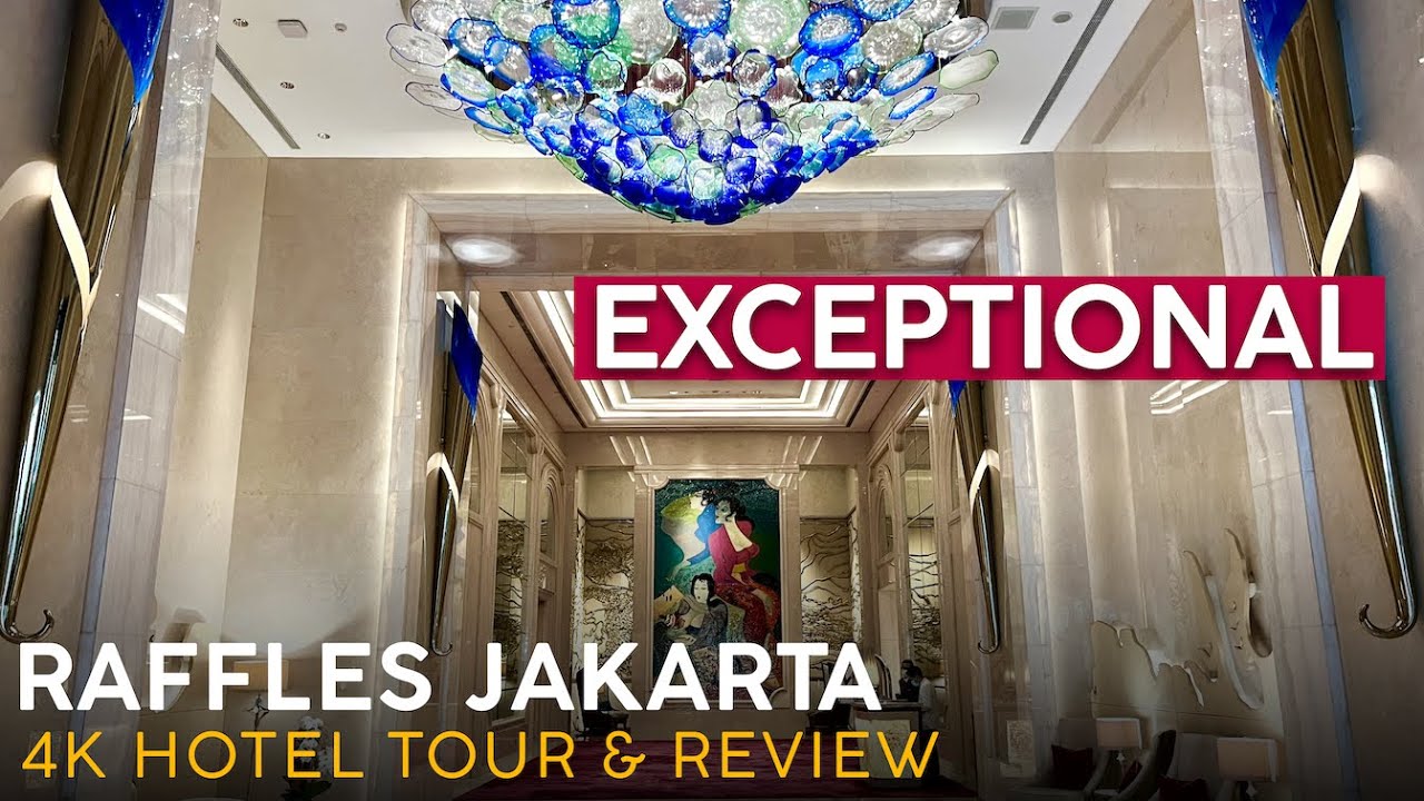 RAFFLES HOTEL Jakarta, Indonesia 🇮🇩【4K Hotel Tour & Review】IMPECCABLE Service!