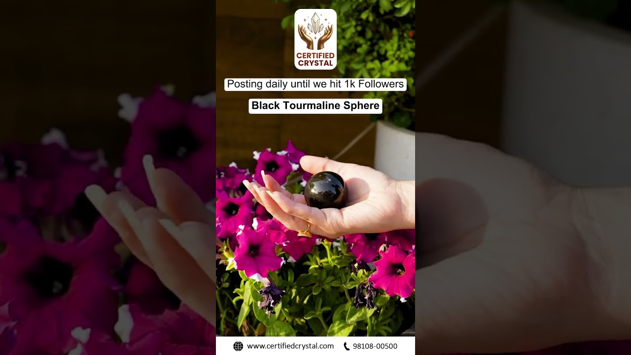 Black Tourmaline Sphere – Protection & Balance.mp4